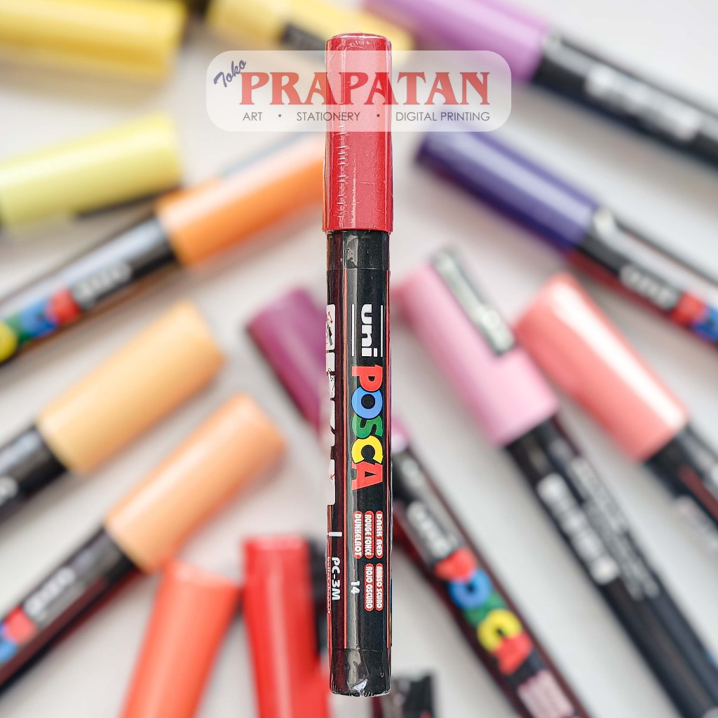 Jual Uni Posca PC-3M Paint Marker Pen Small Tip | Spidol Akrilik ...