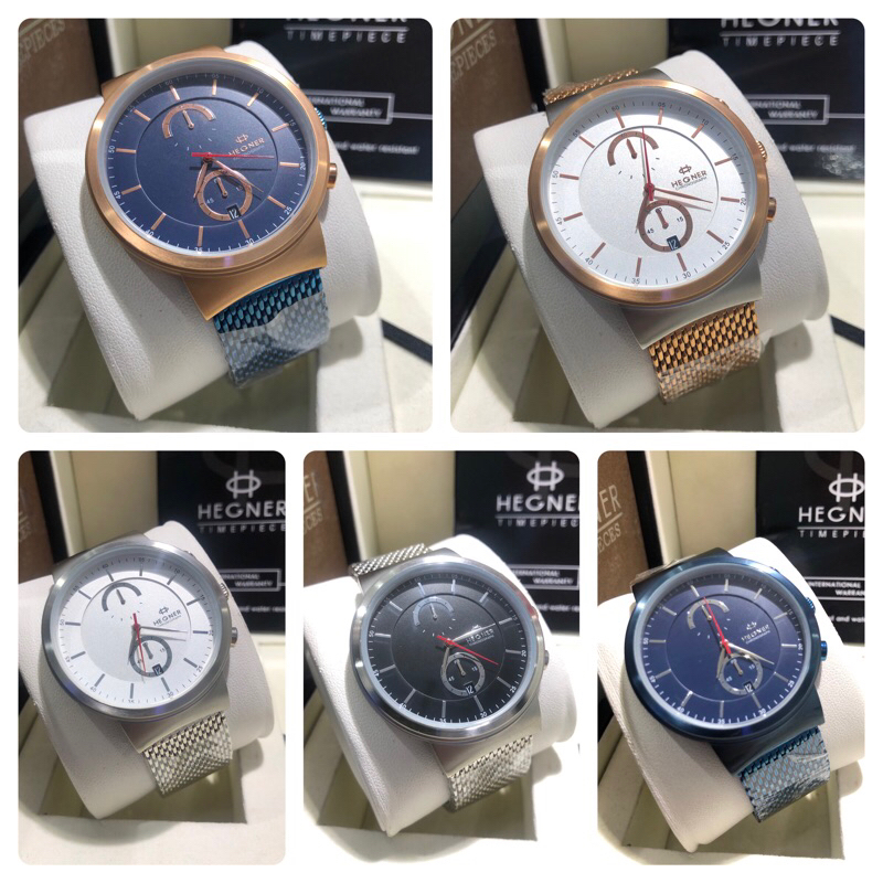 Jual JAM TANGAN PRIA HEGNER 1651G / HW-1651G / HEGNER 1651 CHRONOGRAPH ...