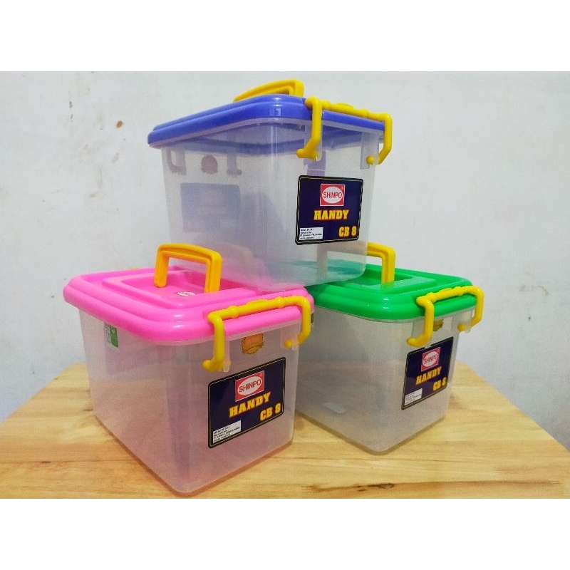 Jual Container Box Shinpo 8Liter Handy SIP 133-1 CB8 / Kotak Transparan ...
