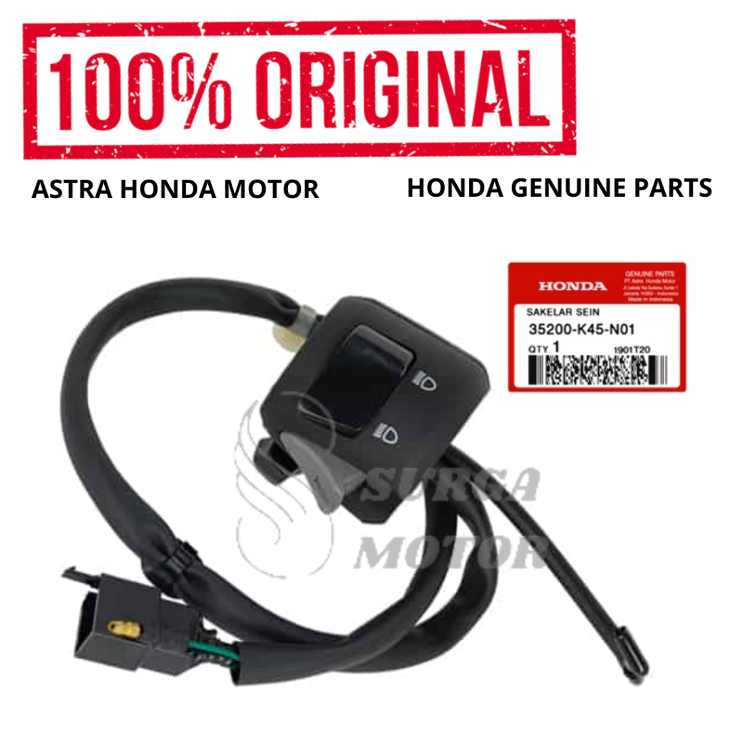 Jual Holder Saklar Kiri Sein Ritting Switch Tombol Klakson CBR150R ...