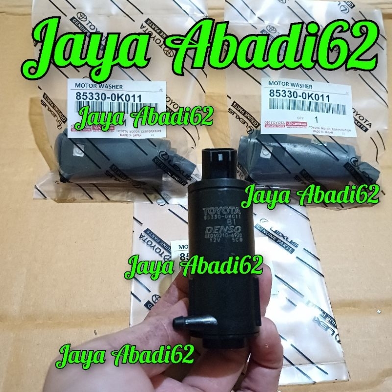 Jual Motor Washer Pump Pompa Air Wiper Hilux Vios Yaris Sienta 85330 ...