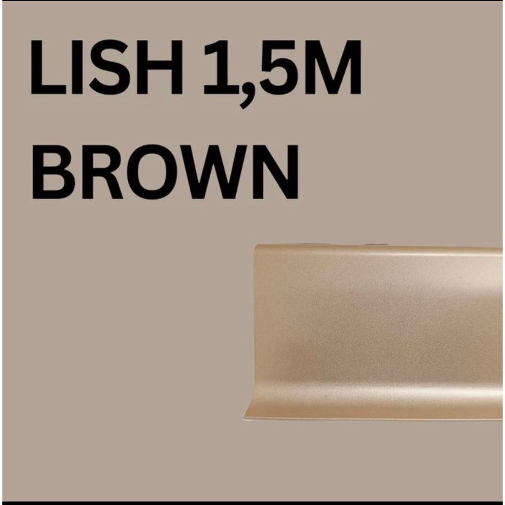 Jual LISH sudut dinding / LISH ALUMUNIUM tahan goresan / LISH Alumunium ...