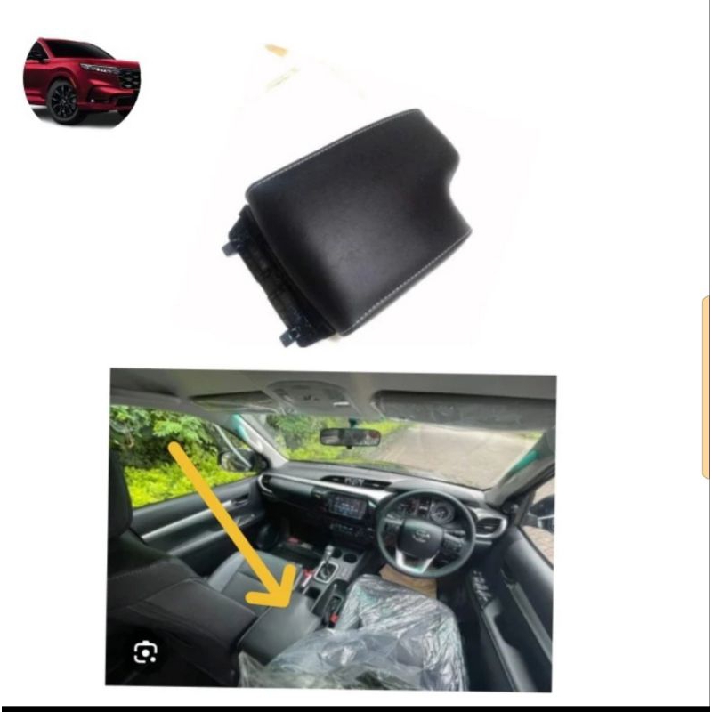 Jual tutup console box Toyota Hilux warna hitam part asli kondisi ...