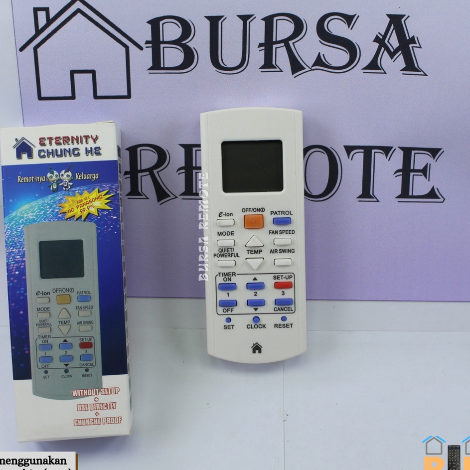 Jual Iwl Remot Remote MULTI AC Panasonik Dus biru tanpa setting ...
