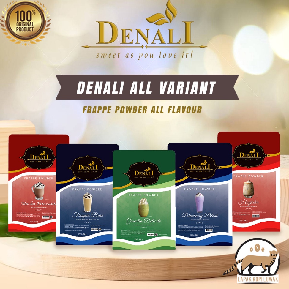 Jual XBN255 TERBARU Denali Powder All Variant Red Velvet Matcha Cocoa ...
