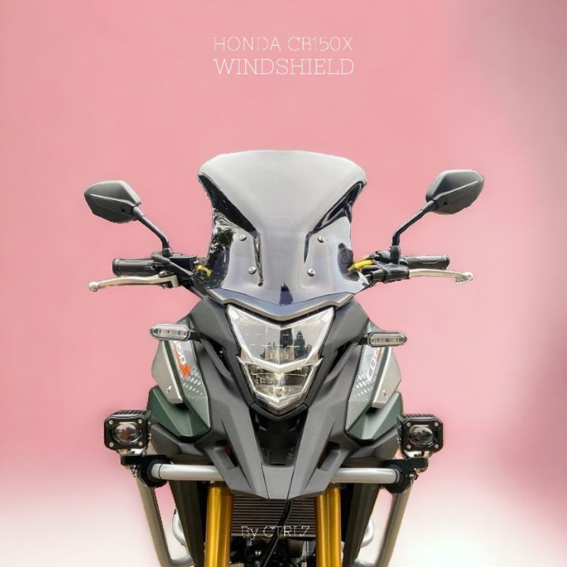 Jual CB150X WINDSHIELD CUSTOM MODEL BMW visor honda cb 150x | Shopee ...