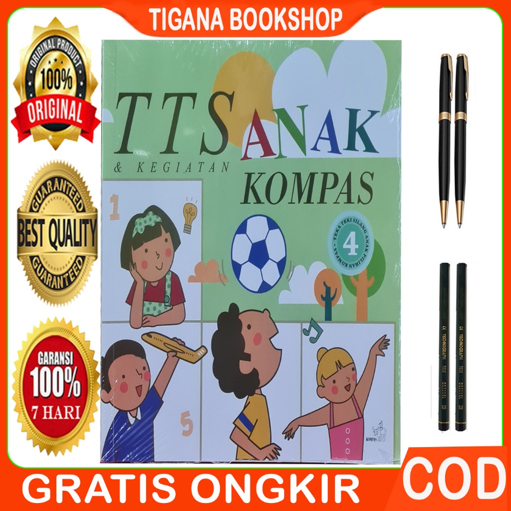 Jual TTS dan Kegiatan anak kompas jilid 4 - Original | Shopee Indonesia