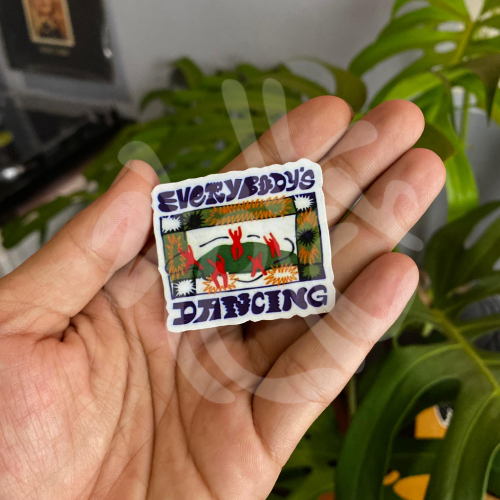Jual sticker everybody dancing / sticker / aesthetic sticker / sticker ...