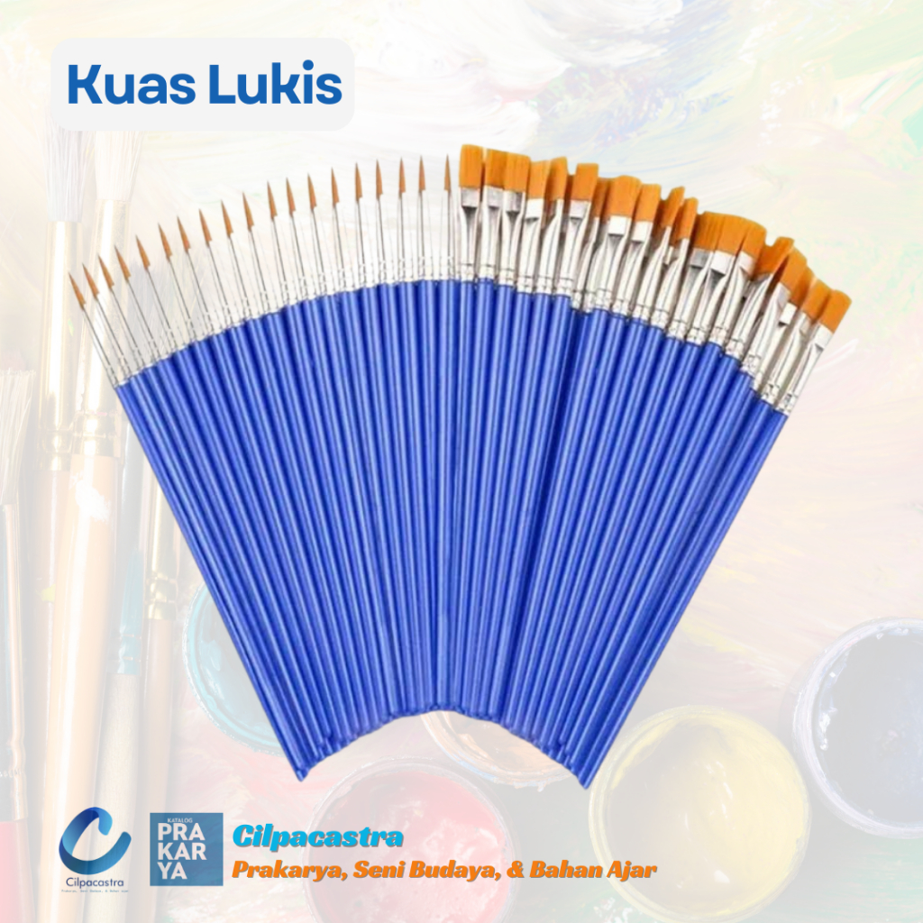 Jual Kuas Lukis Cat Air, Kuas Lukis Cat Minyak, Kuas Lukis Cat Akrilik ...