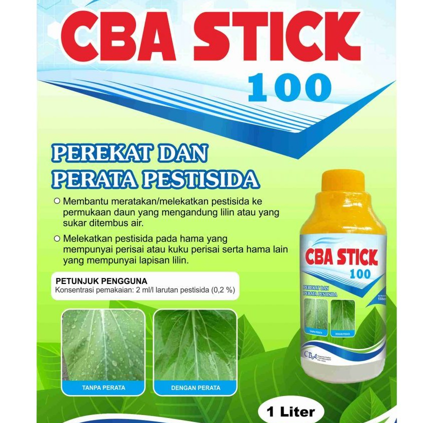 Jual Perekat Perata Pestisida CBA Stick 100 Kemasan 1 Liter Campuran ...