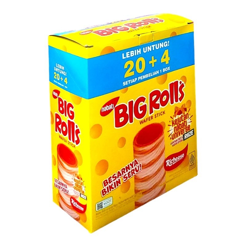 Jual Nabati Big Roll 18 Gram Big Roll Nabati | Shopee Indonesia