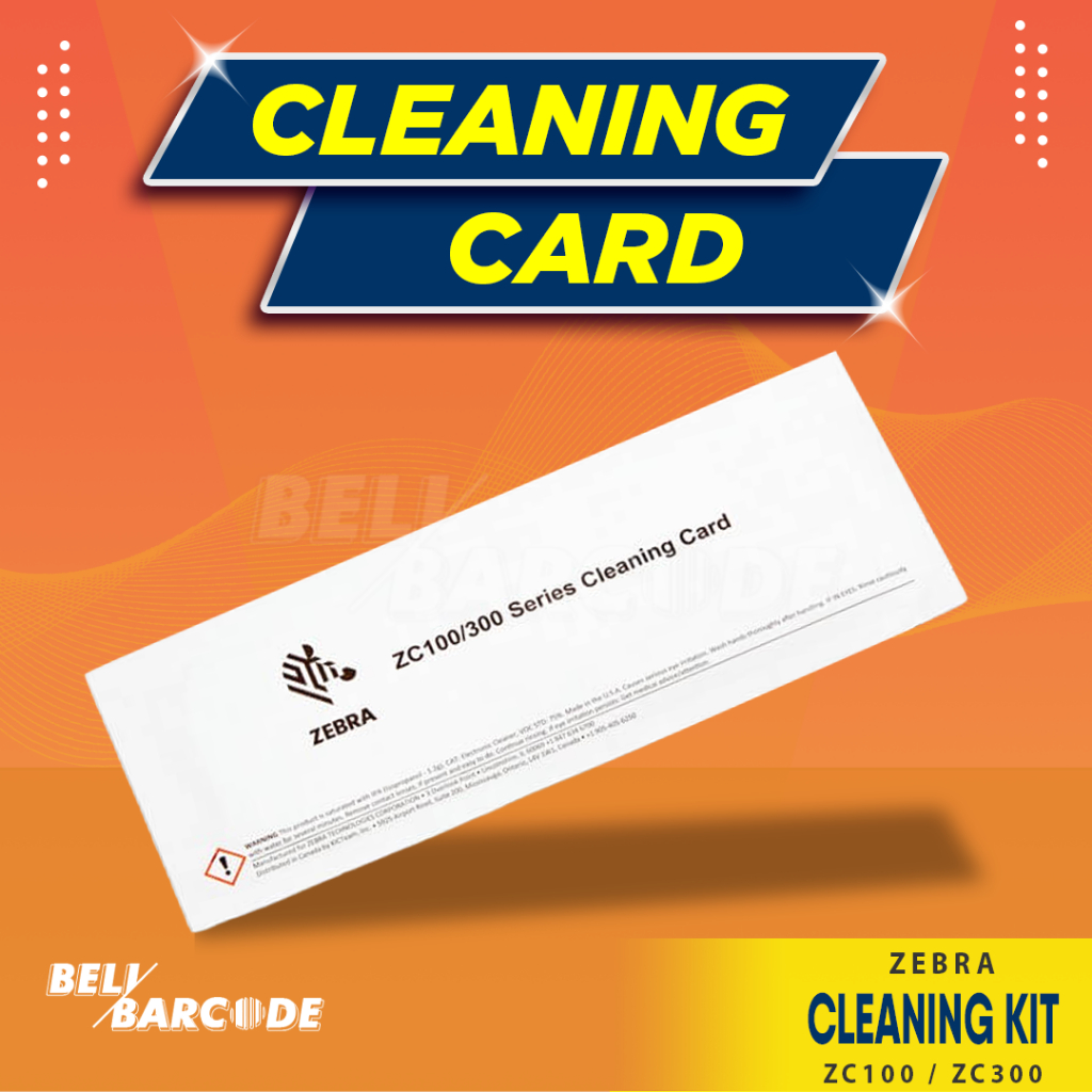 Jual Cleaning Kit Id Card Zebra ZC 100 ZC 300 | Shopee Indonesia