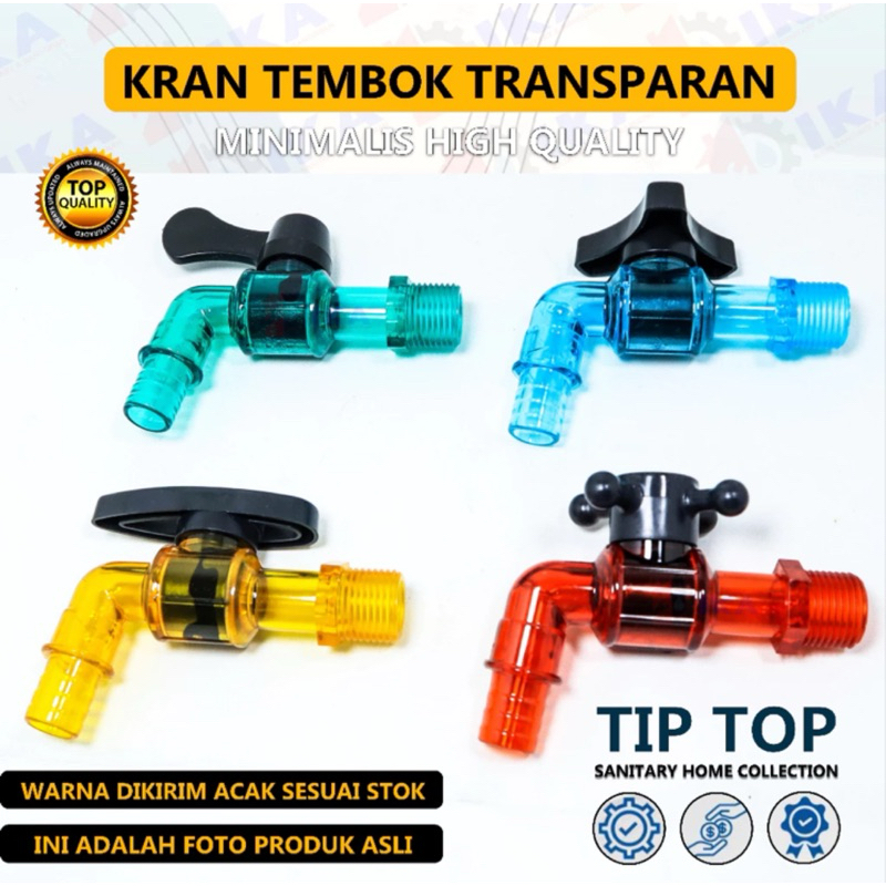 Jual Kran PVC Transparan Belva 1/2 Inch Multifungsi - Keran Air Tembok Taman Plastik Bening ...