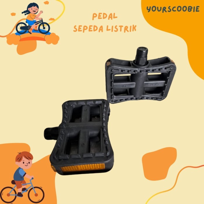 Jual Selis pedal sepeda Listrik / Pijakan Kaki sepeda Listrik Universal ...
