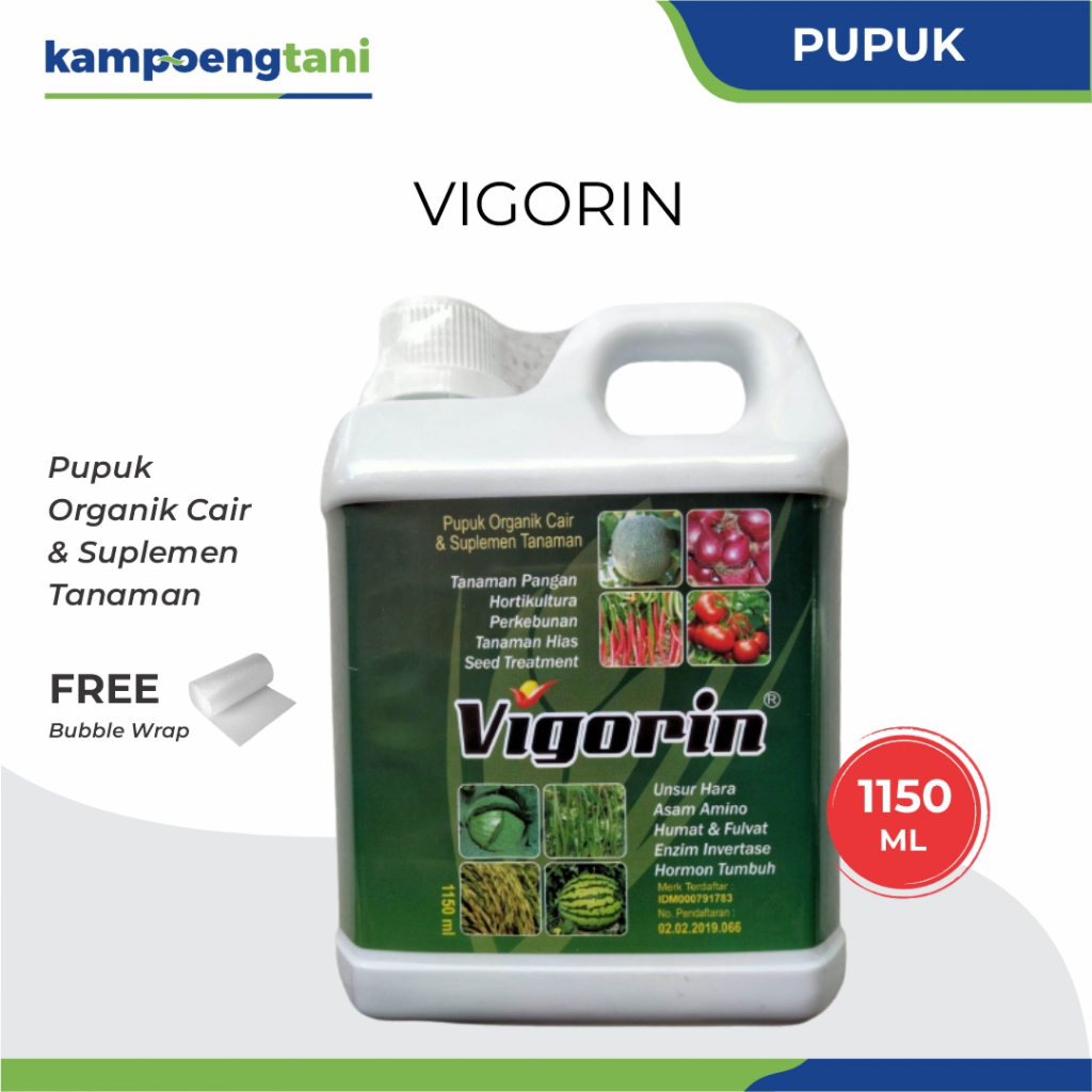Jual Kampoeng Tani - Vigorin Asam Amino 1150 ml Pupuk Organik Cair ...