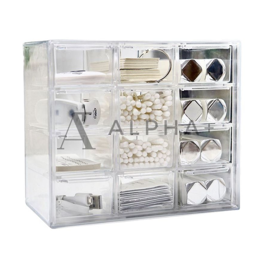 Jual Rak Storage Display Organizer KOTAK - Lemari Transparan - Tempat ...