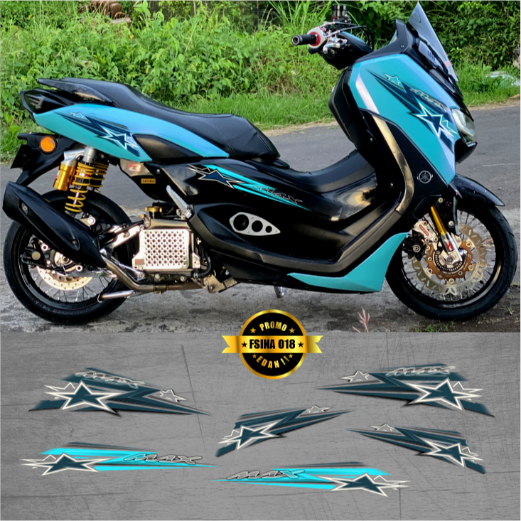 Jual STRIPING ALL NEW NMAX 155 TRANSPARAN SPECIAL GRAFIS TERBARU ...