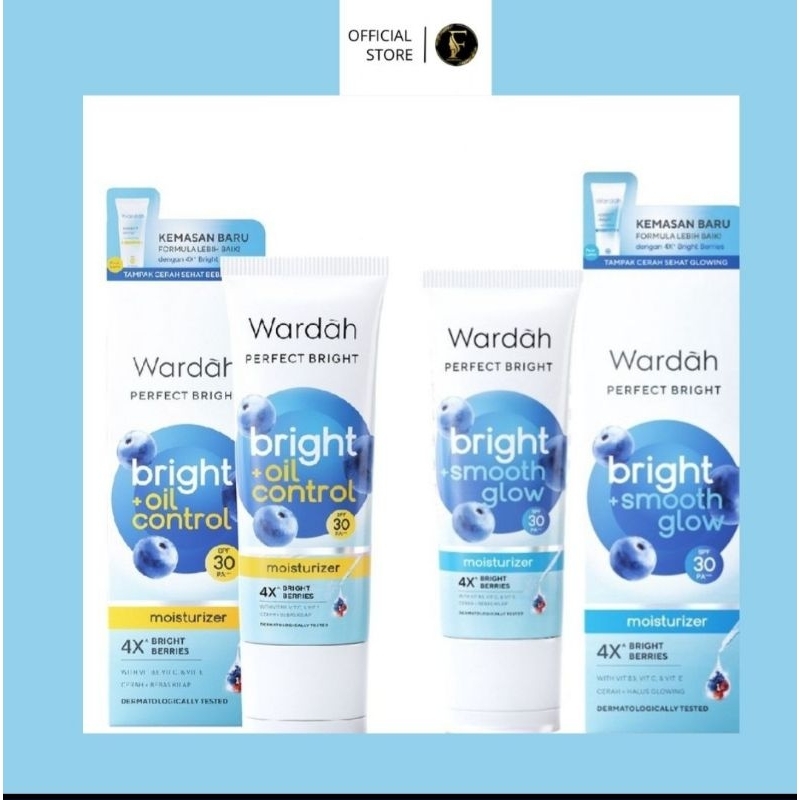 Jual Wardah Perfect Bright Moisturizer SPF 28 20 ml kuning | Shopee ...