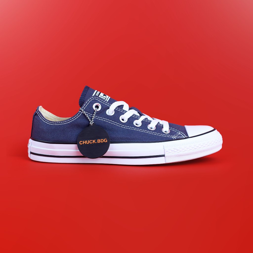 Jual Converse Chuck Taylor All Star Classic Navy Low 100% Original ...
