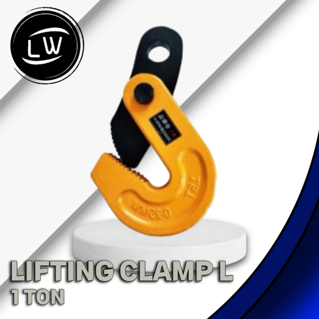Jual LIFTING CLAMP L HOOK / L KLEM BESI 1 TON | Shopee Indonesia