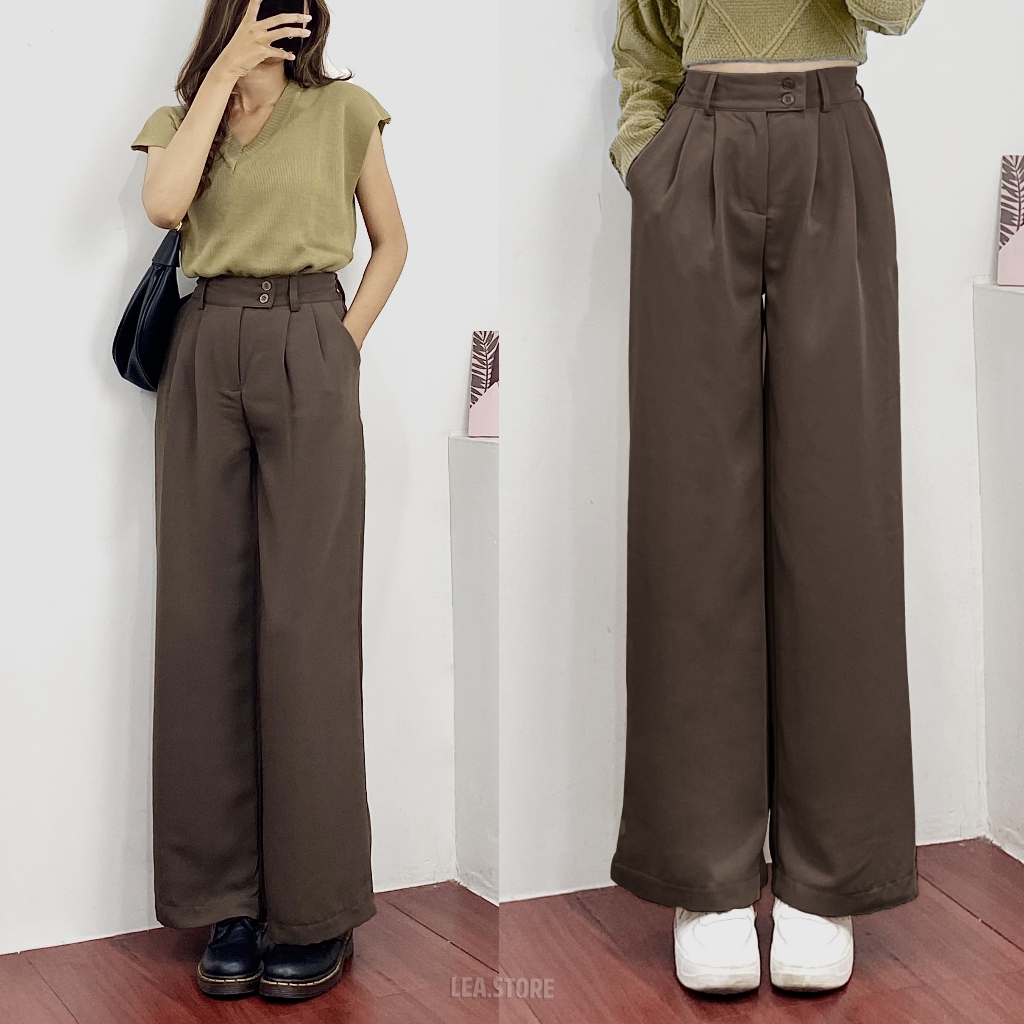 Jual ORO PANTS FABER / CELANA KULOT / LEA STORE | Shopee Indonesia