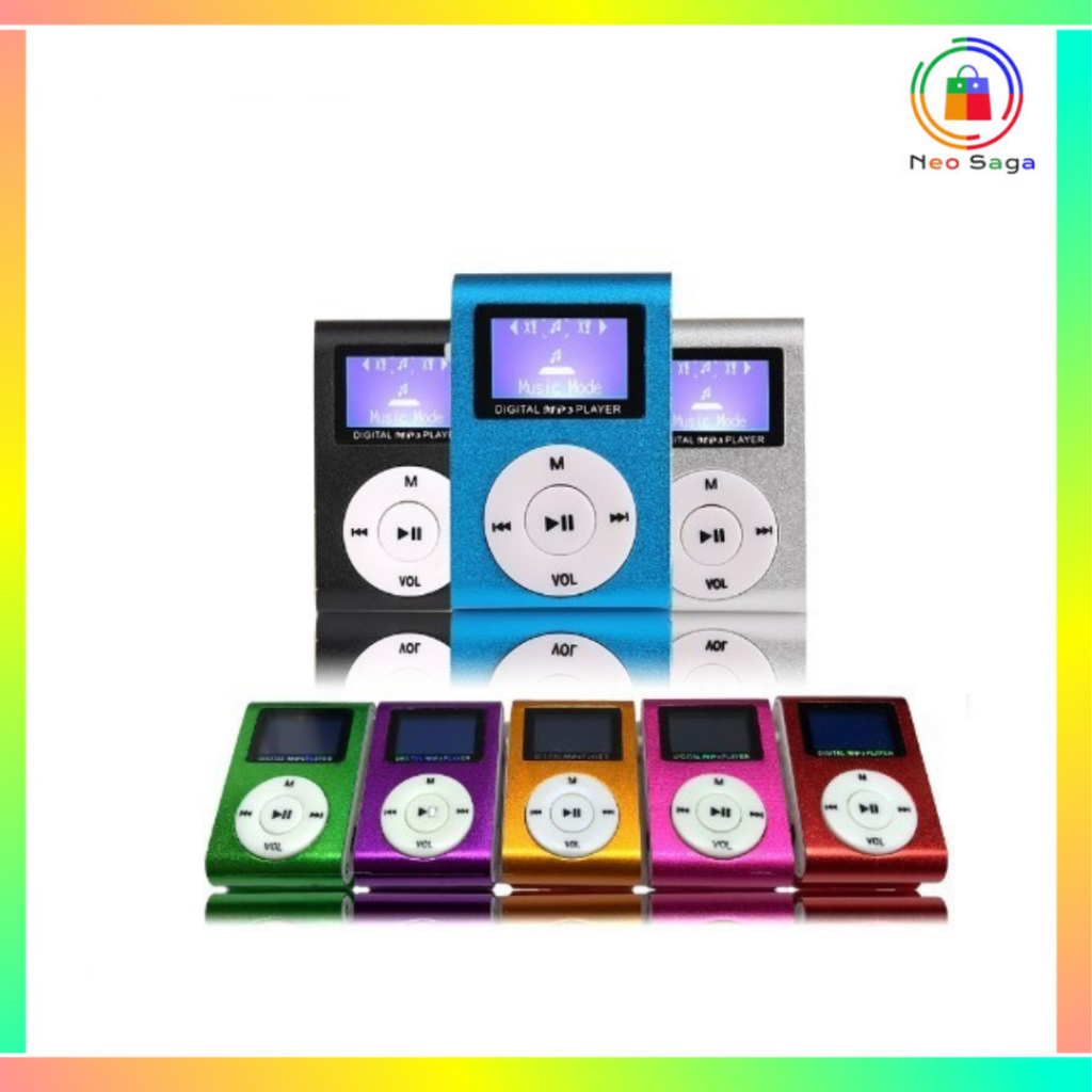 Jual MP3 Pemutar Musik Portabel Mini Klip MP3 dengan Layar LCD | Shopee ...