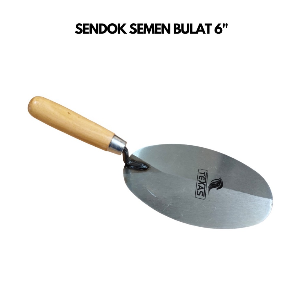 Jual AN-SENDOK SEMEN BULAT GAGANG KAYU SEKOP TANAH TANAMAN SERBAGUNA 6 ...