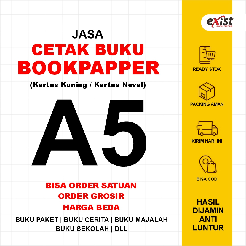 Jual PRINT & CETAK BUKU BOOKPAPER | Shopee Indonesia
