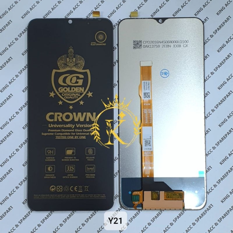 Jual LCD TOUCHSCREEN VIVO Y21 2021 Y21S Y16 Y21A Y21T Y02S Y30 5G ...