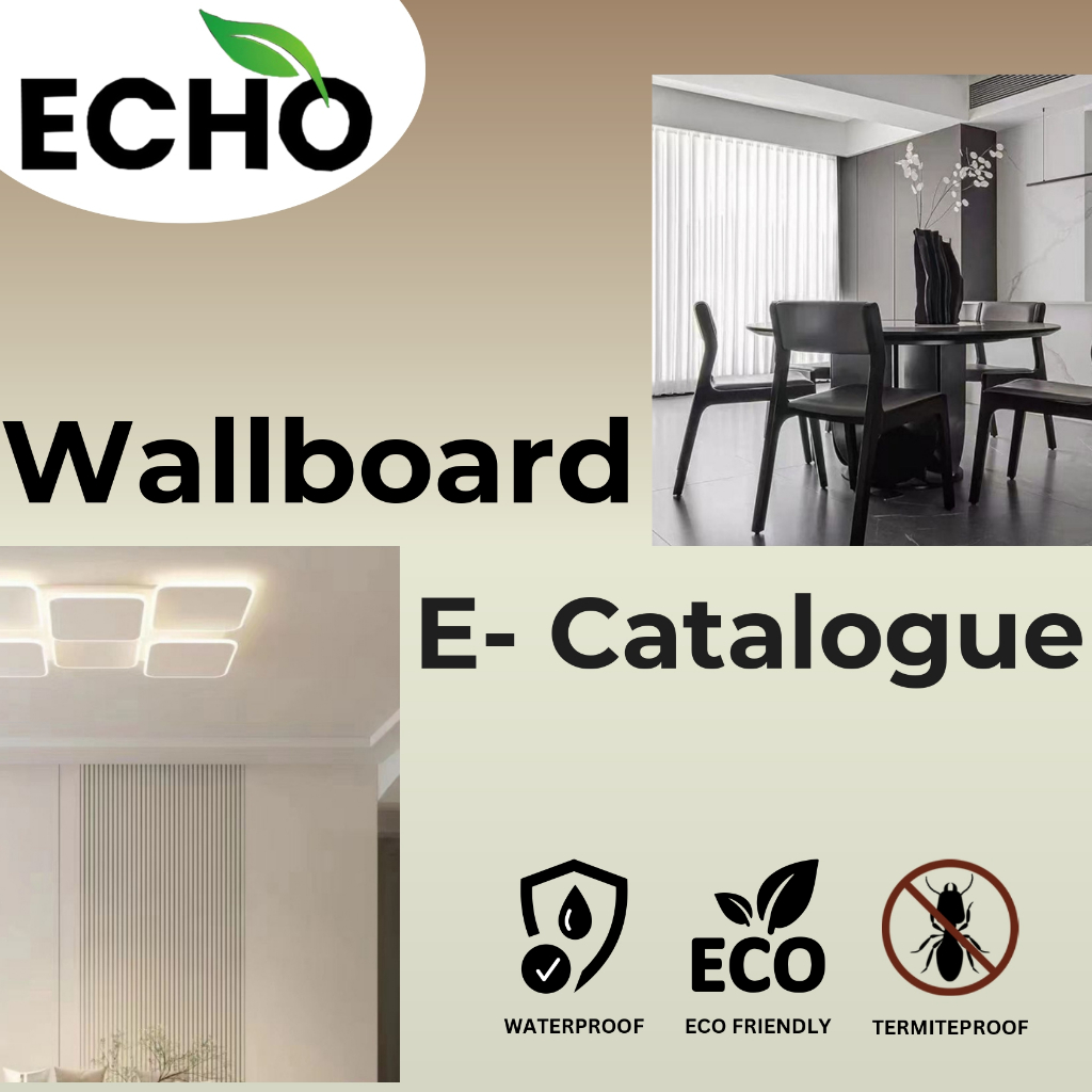 Jual WALLBOARD Echo WB Series - Panel Board / Papan Hiasan Dinding 5mm ...