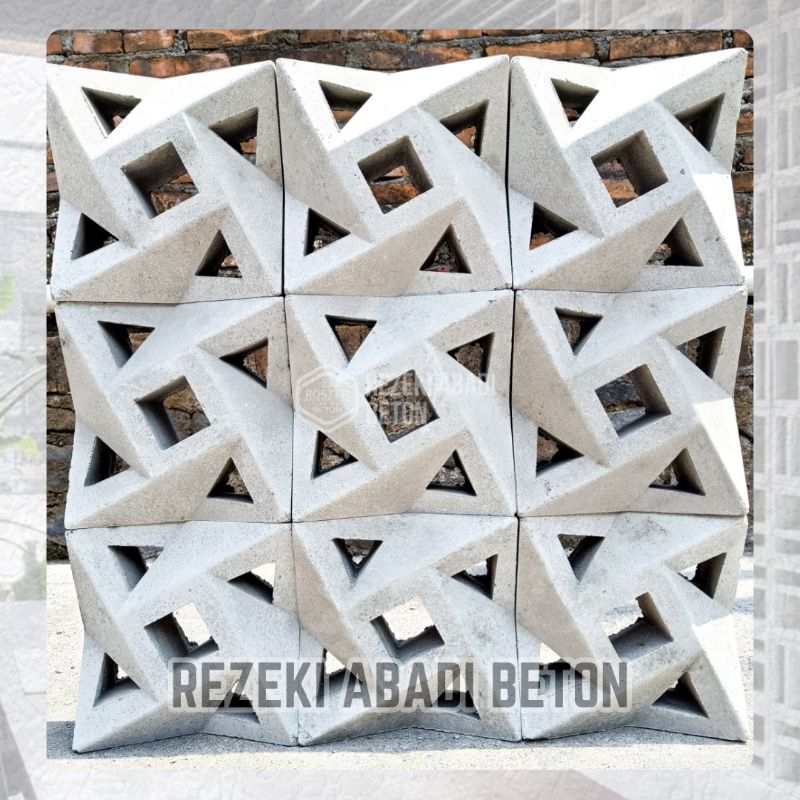 Jual Roster Beton Minimalis, Loster Angin-Angin Rumah Minimalis Motif ...