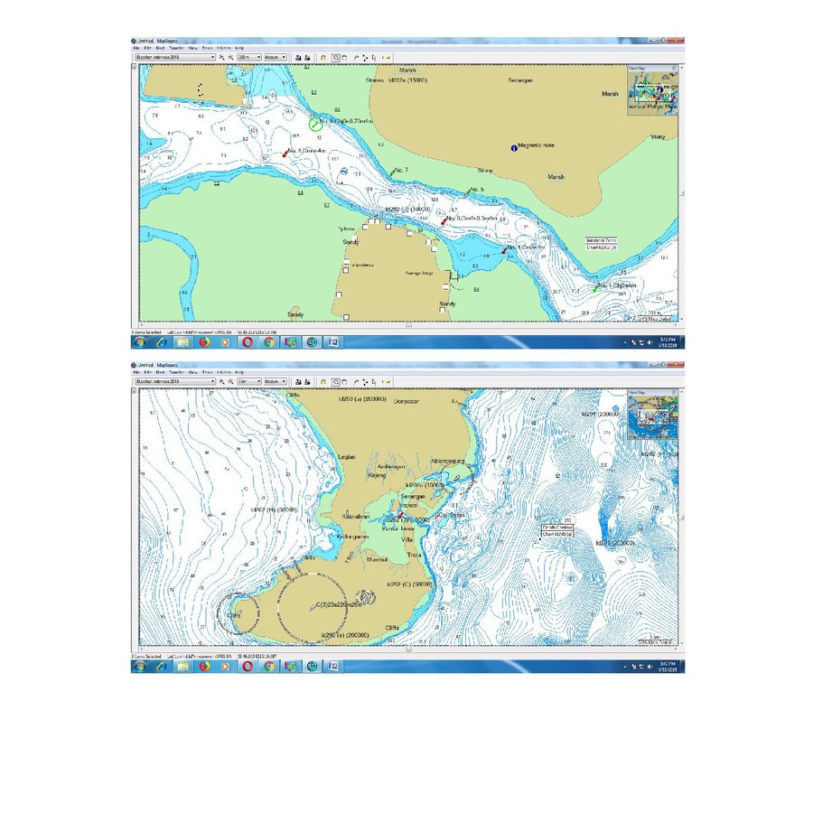 Jual CD Program Peta Laut Bluechart untuk PC / Komputer / Laptop ...
