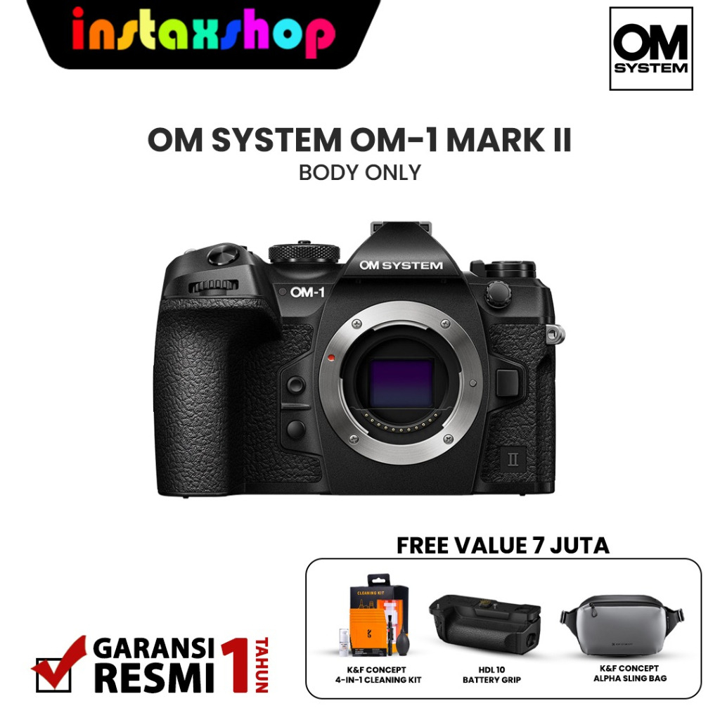 Jual OM System OM-1 II Body Only Mirrorless Camera Digital Olympus OM1 ...