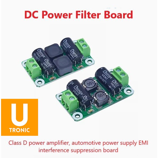 Jual Power Filter Class D Module Power Supply EMI Suppression 2/3/4A ...