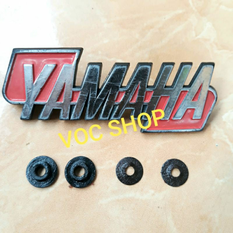 Jual Yamaha V75 Emblem Logo Sayap Tedeng Tebeng Legshield Original ...