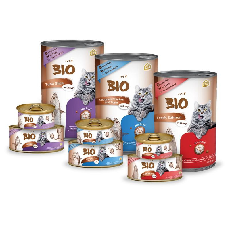 Jual Bio Cat Kaleng Evo Pet Makanan Kucing Kaleng Bio Kaleng No Life ...