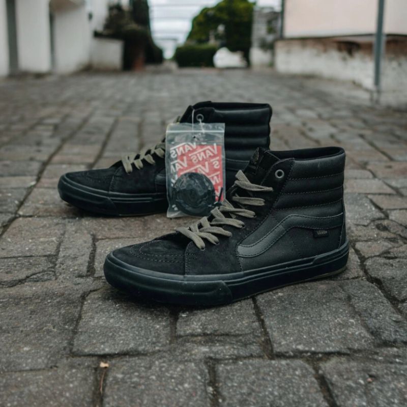 Jual VANS SK8-HI PRO BMX X SCOTTY CRANMER 'BLACKOUT' ORIGINAL100 ...