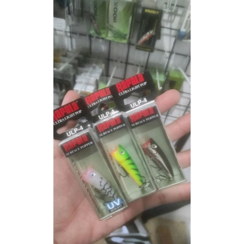 Jual POPPER RAPALA ULTRALIGHT POP 3gr 4cm Umpan Lure | Shopee Indonesia