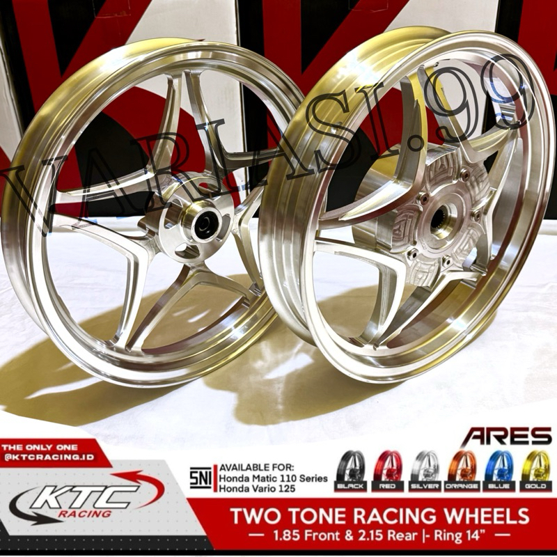Jual VELG KTC RACING SPECTRE BEAT SCOOPY VARIO 110 VARIO 125/150 New ...