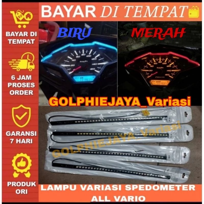 Jual Lampu Runing Speedometer / Lampu Variasi Spedometer Vario LED 125 ...