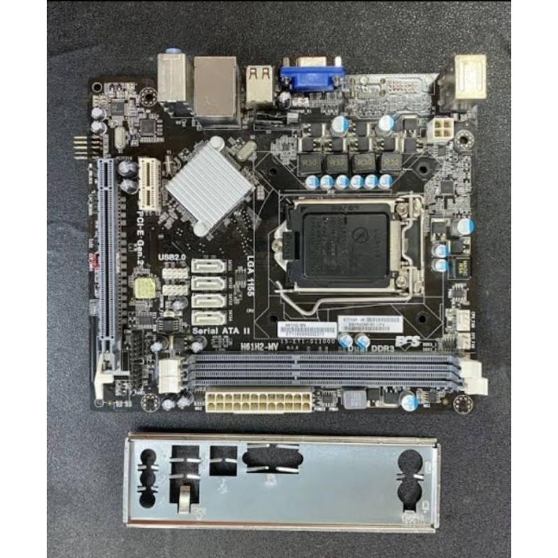 Jual Motherboard ECS H61H2-MV DDR 3 Socket LGA 1155 Normall | Shopee ...