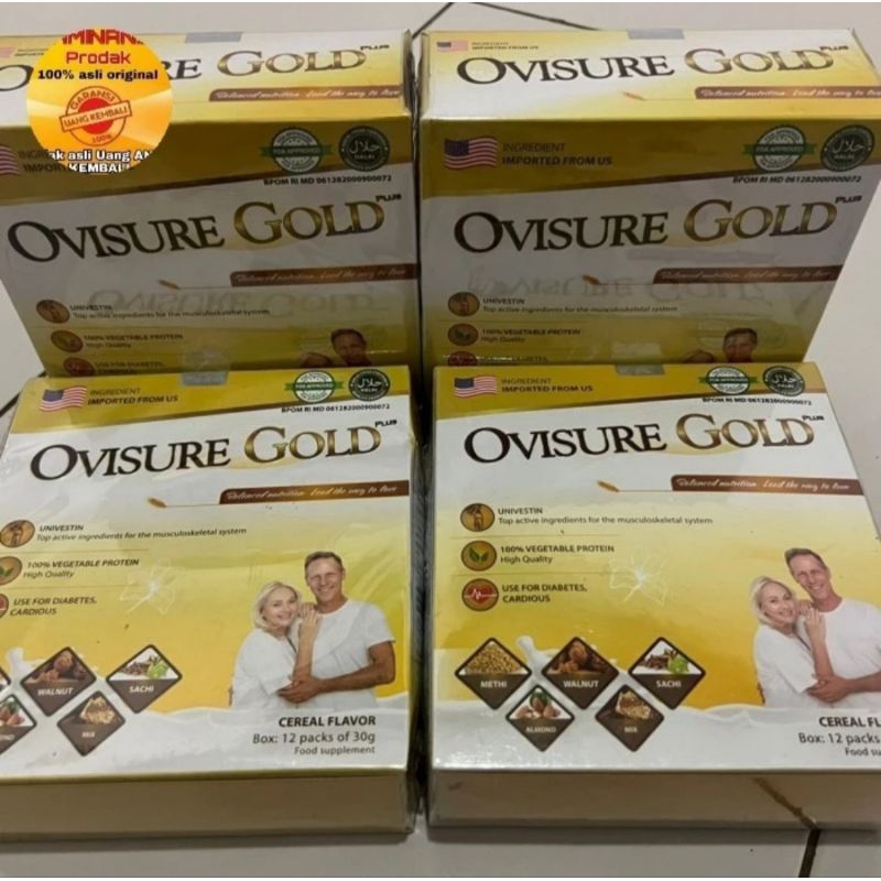 Jual Ovisure Gold Milk Susu Asli Kesehatan Tulang - Sendi Asli | Shopee ...