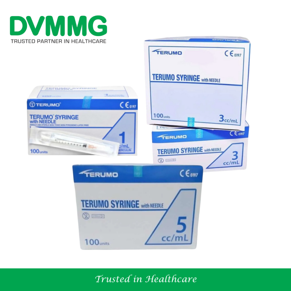 Jual New Terumo Syringe with Needle 1cc 3cc 5cc | Shopee Indonesia