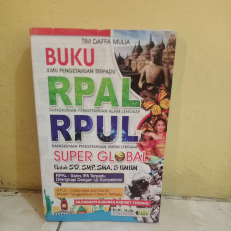 Jual buku ilmu pengetahuan terpadu rpal dan RPUL super global | Shopee ...