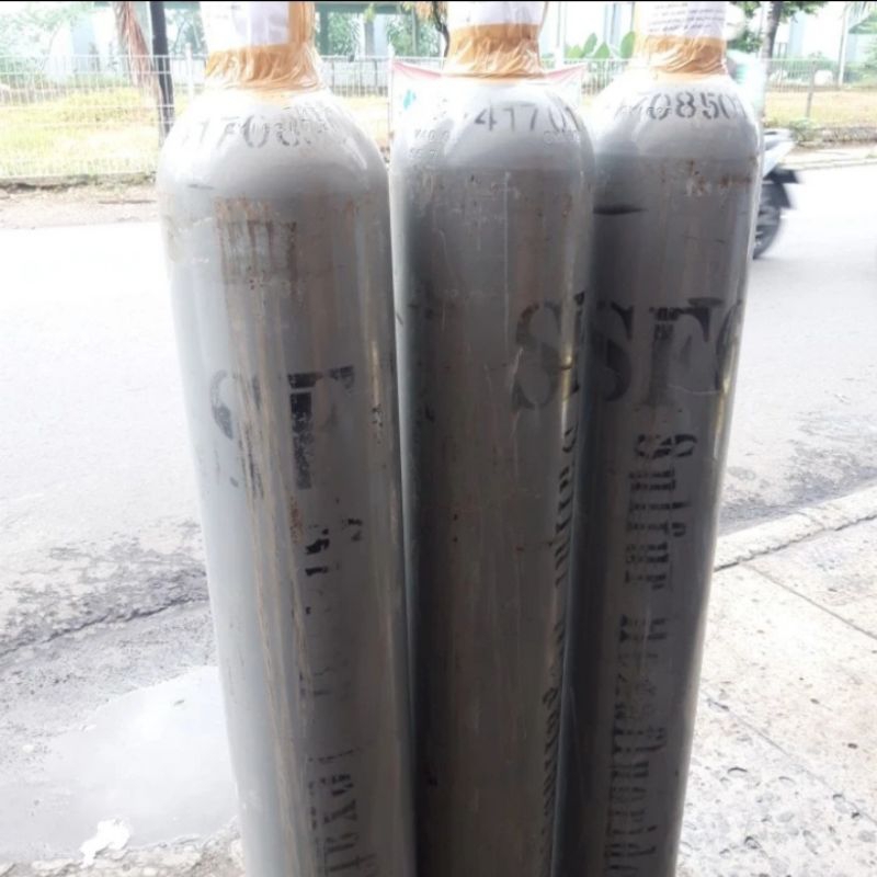 Jual tabung gas sf6 sulfur hexa fluoride 6m3 40kg | Shopee Indonesia