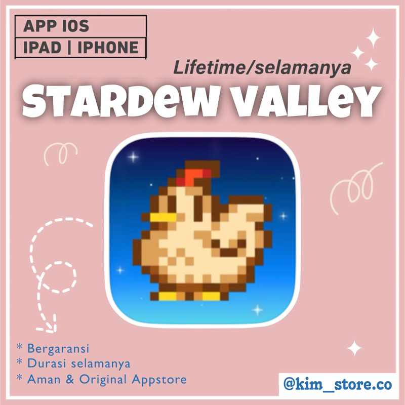 Jual STARDEW VALLEY LIFETIME - IOS LEGAL TERMURAH (ORIGINAL) | Shopee Indonesia