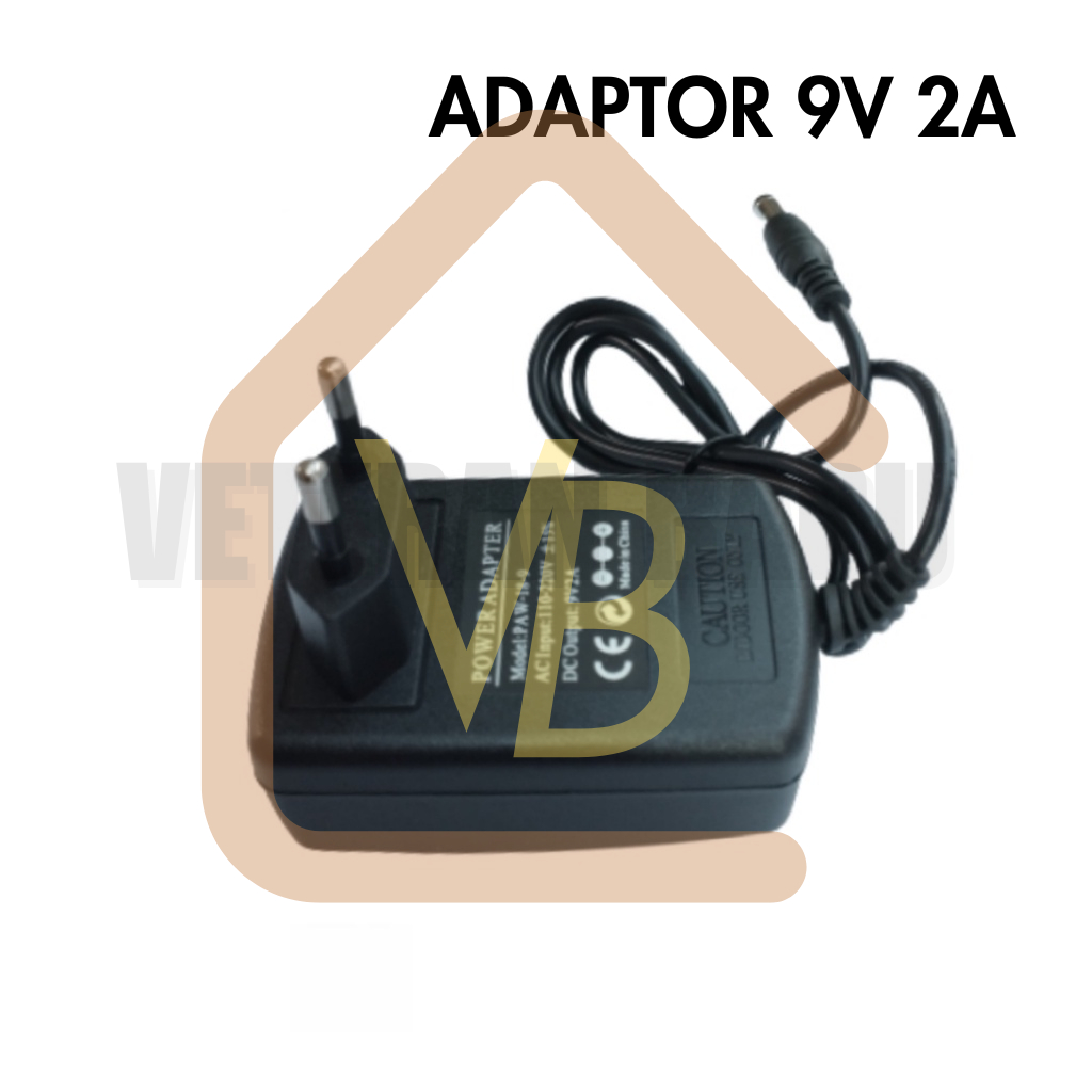 Jual Adaptor 9V 2A Swithing Power Adaptor Power Supply LED 9V 2A | Shopee Indonesia
