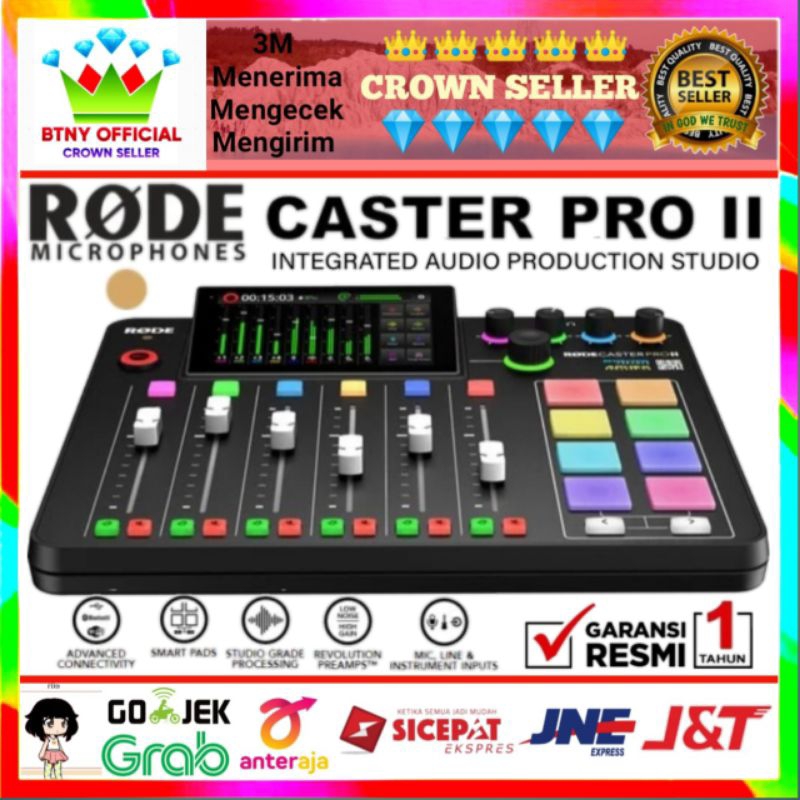 Jual RODE CASTER PRO II INTEGRATED AUDIO PRODUCTION STUDIO - CASTERPRO ...