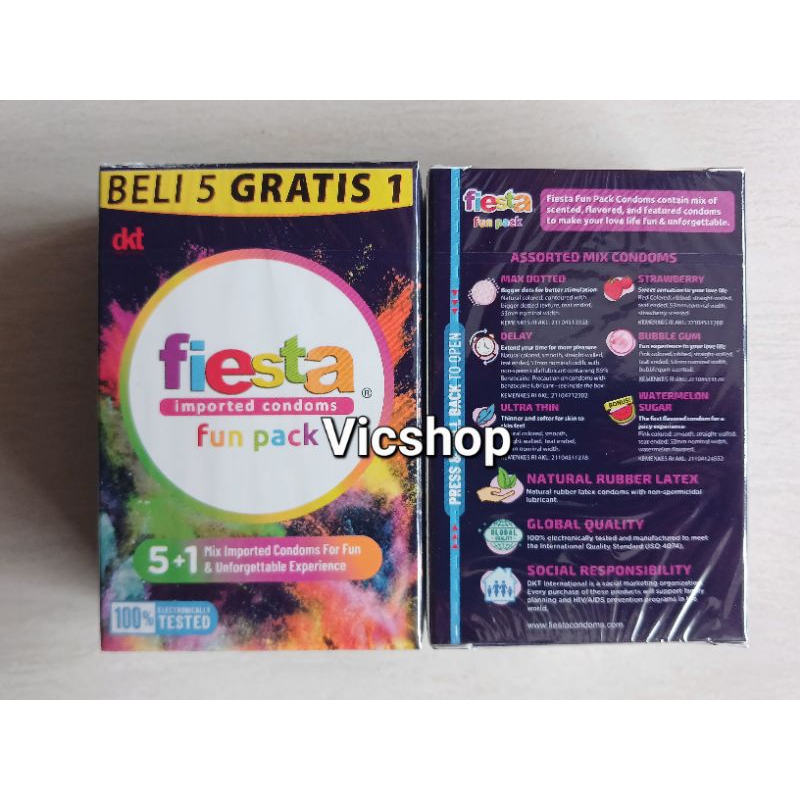 Jual Fiesta Fun Pack Varian Terbaru!! Isi 6macam Varian | Shopee Indonesia