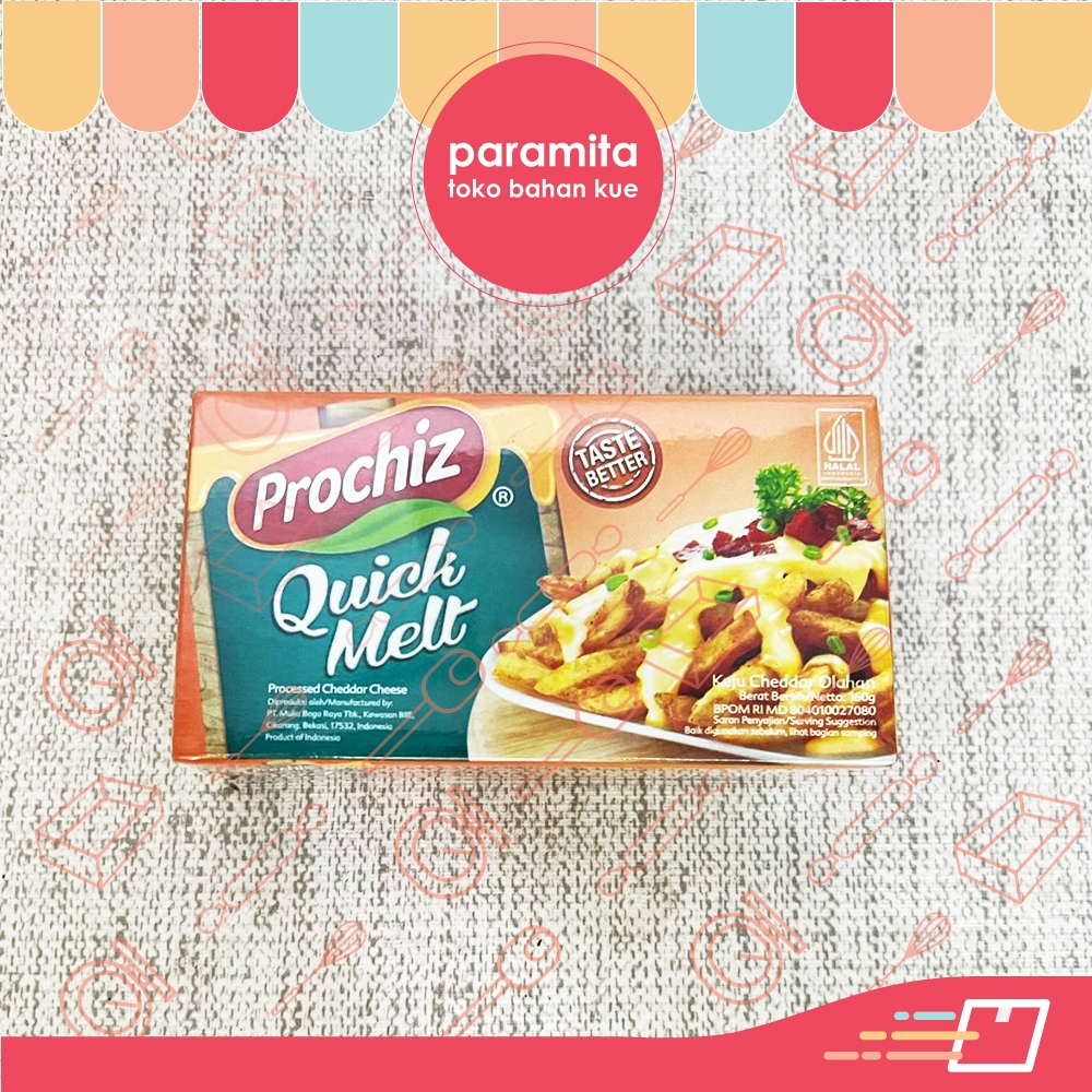 Jual Prochiz Quick Melt Keju 160 gr | Shopee Indonesia
